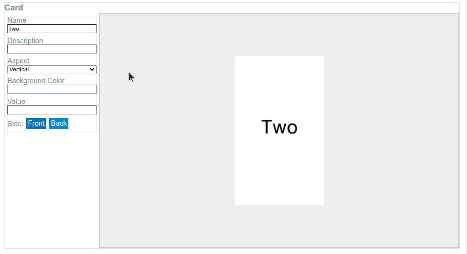 Virtual Materials Toolset: Tutorial 2: Editing Cards – UnitusTI Help Center