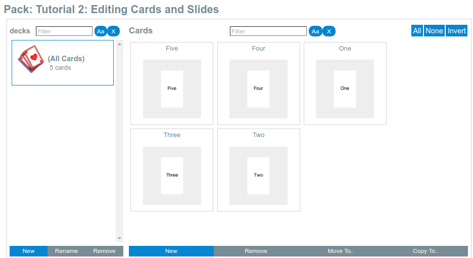 Virtual Materials Toolset: Tutorial 2: Editing Cards – UnitusTI Help Center